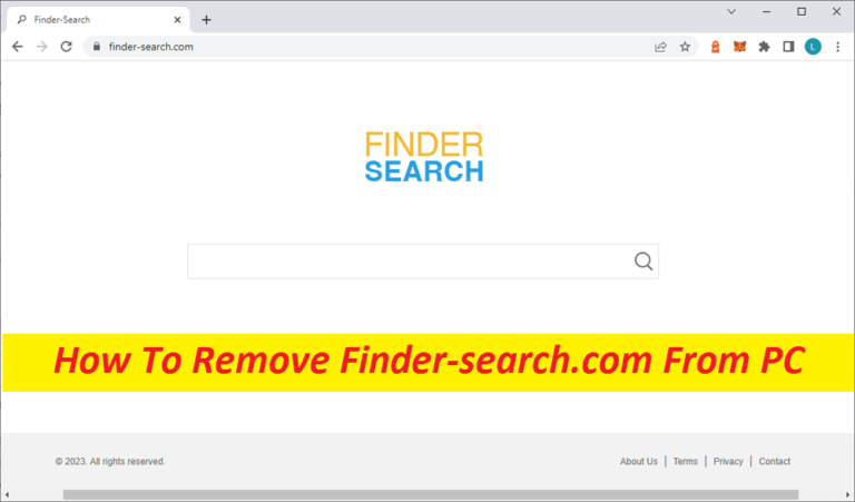 How To Remove Finder-search.com From PC - Malware Guide