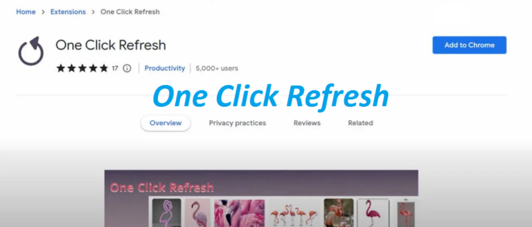 How To Remove One Click Refresh From Pc Malware Guide